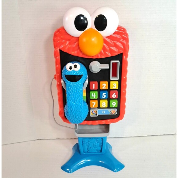 Sesame Street | Toys | Sesame Street Elmos Payphone Sing Learn Karaoke ...